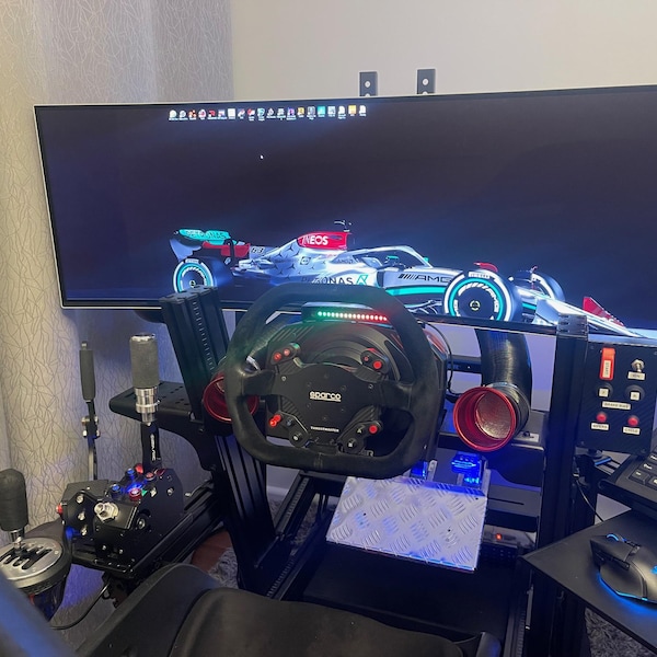 Sim Racing Dashboard for PC Steering Wheel Logitech Fanatec ...
