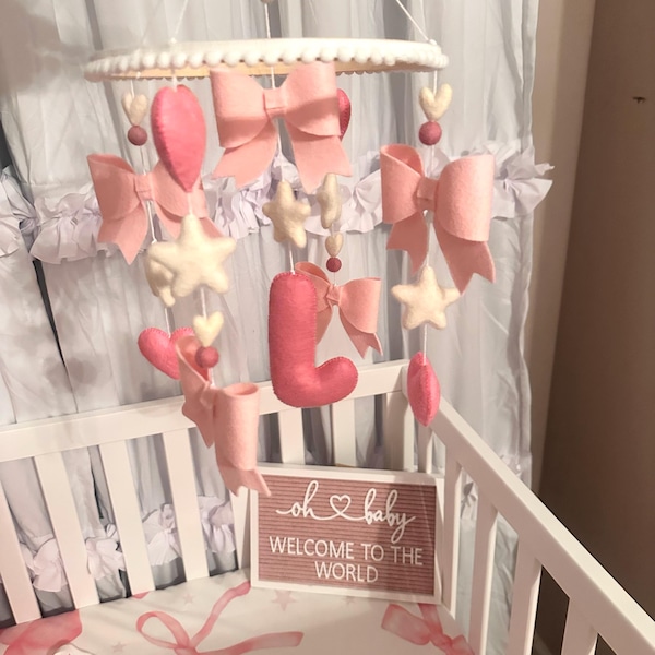 Dove Felt Baby Mobile,felt Mobile With Doves,dove Nursery Mobile,dove ...