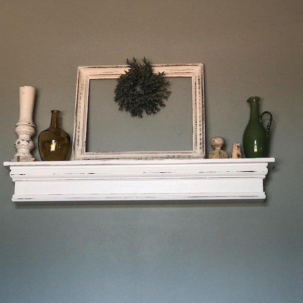 Primitive Wall Shelf, Antique Wall Shelf, Barn Wood Shelf, Shaker Peg ...