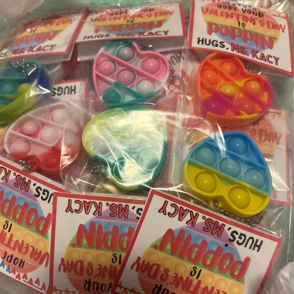 Mermaid Pop-it Party Favors *assembled & Personalized* - Etsy