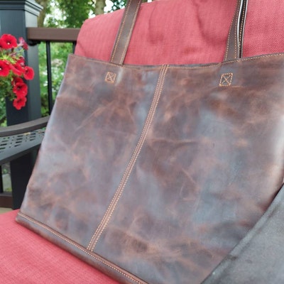 Oil Tanned Leather Red Thickness 14-16mm 3-4 Oz Pull - Etsy