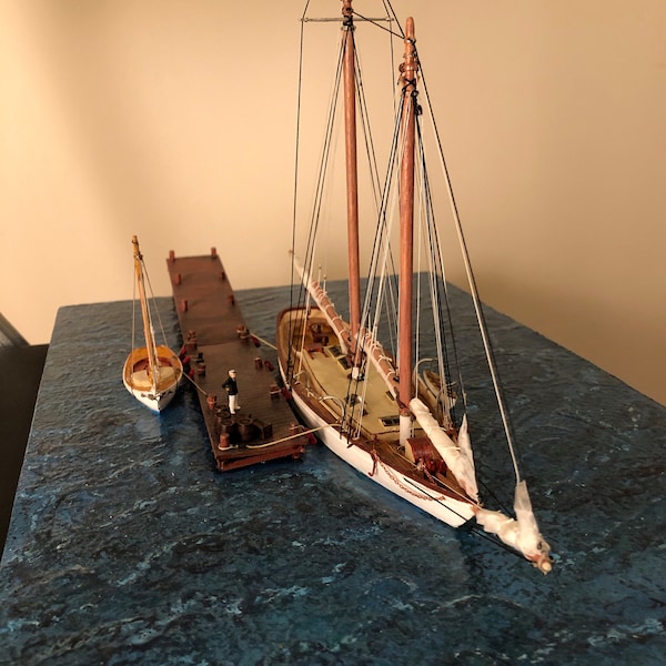 Train Time Laser HO Scale Laser Cut Boat Dock Pier Kit - Etsy