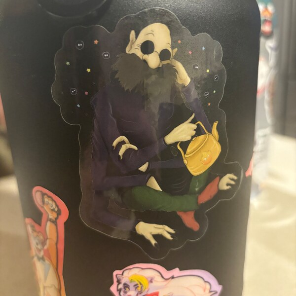 Spirited Away Evil Be Gone Holographic Sticker 3x3 In - Etsy