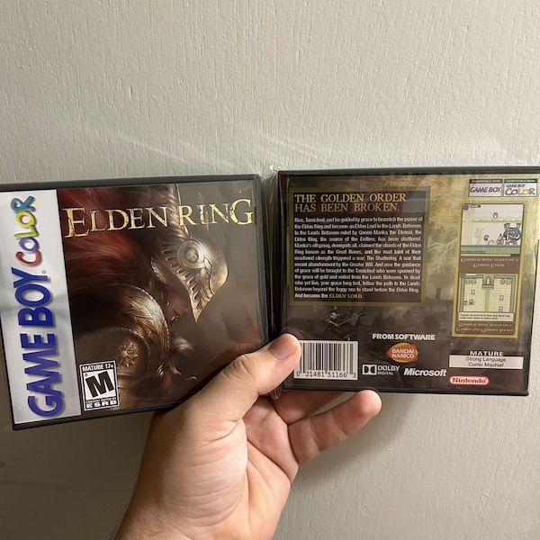 Custom GBC Game Case - Choose Game Case - No Game - No Manual - Gameboy ...