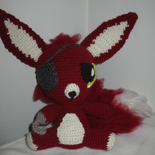 Five Nights at Freddy's Foxy Crochet Pattern - Digital Download. This ...