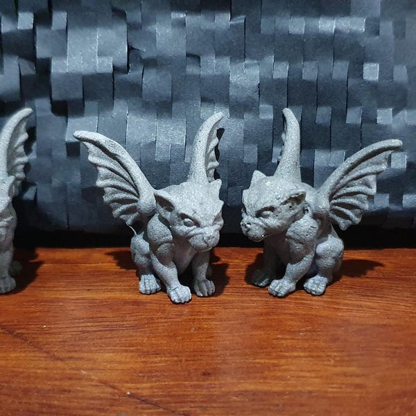 Lost Miniatures - Gargoyle - 1/12 Scale - Mini Statue - Diorama ...