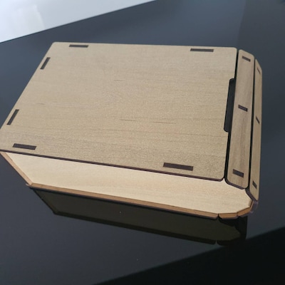 9 Different Sizes Boxes Look Like Book Vector File for Laser Cut ...