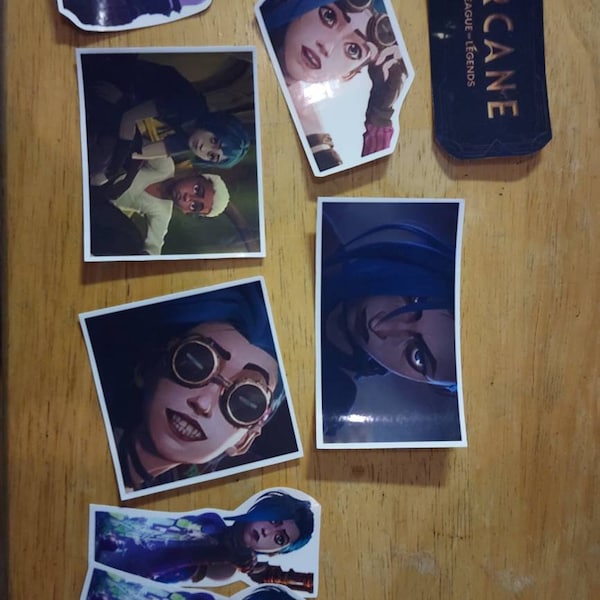 Arcane Sticker Pack - 18 Stickers From the Netflix Show, Arcane - Etsy