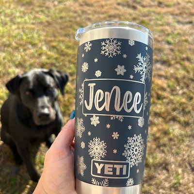 Zebra Print Laser Engraved 20oz Yeti Tumbler With Magslid Lid. - Etsy