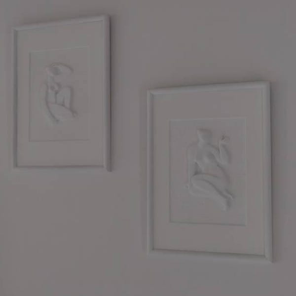 Female Body Sculpture | Wall Decor | Plaster Sculpture | Figure Study ...
