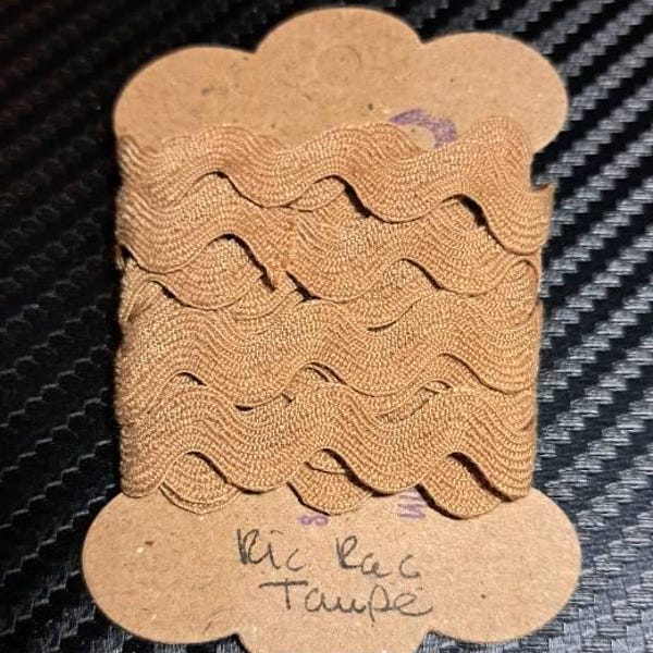 2 Yards 1/2" Ric Rac (red) Polyester Trim Novelty Crafts Rick Rack ...