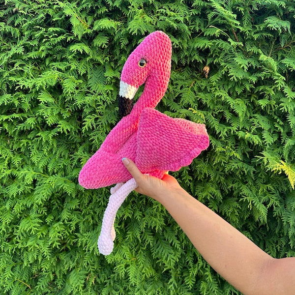 Flamingo Crochet Pattern, Easy to Follow Flamingo Amigurumi Pattern ...