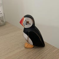 Puffins, Wooden Toy, Eco-friendly Toy, Animal Figurine - Etsy Canada