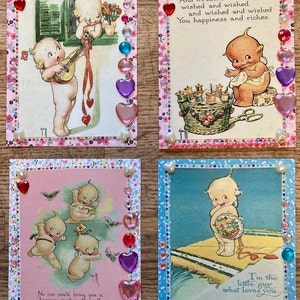 Kewpie Vintage Style Postcards SERIES Onequality Card Stock16 Different ...