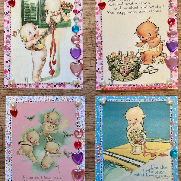 Kewpie Vintage Style Postcards SERIES One*quality Card Stock*16 ...