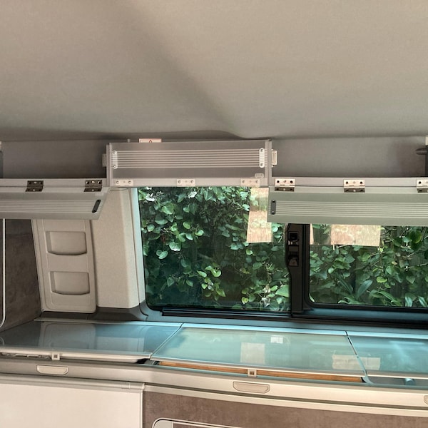VW California T5, T6 Ceiling Cabinet - 2.0 Overhead Shelf for Kitchen ...
