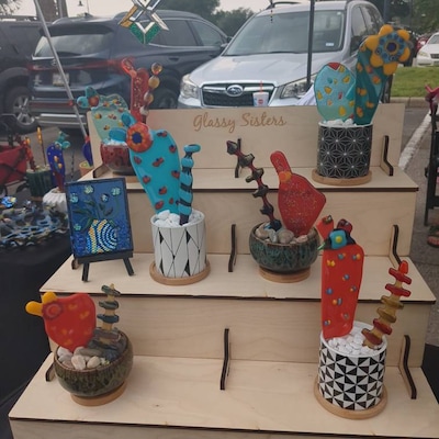 Display for Craft Show, Market Stand, Collapsible, Tumbler Display ...