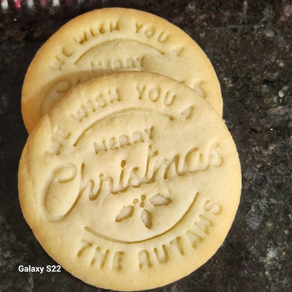 Personalized Cookie Cutter for Christmas, Stamp With Family Name ...