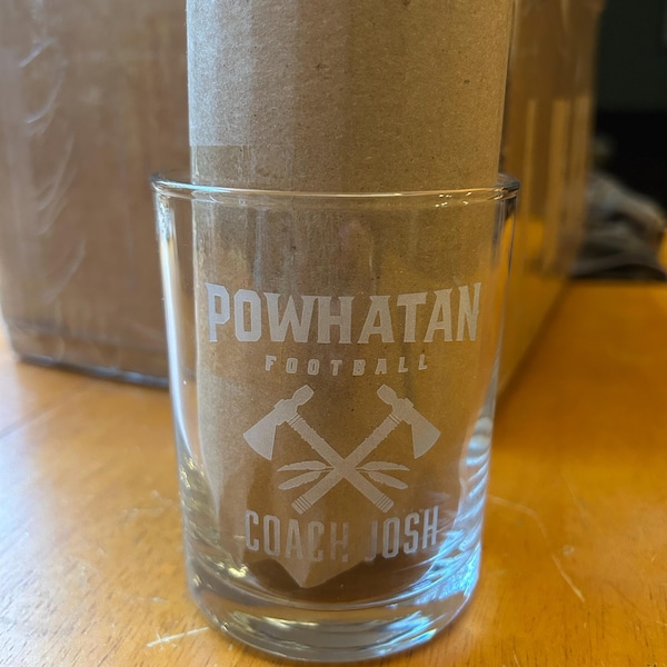 Custom Designed Glasses, Custom Logo Glass, Etched Glassware Gift ...