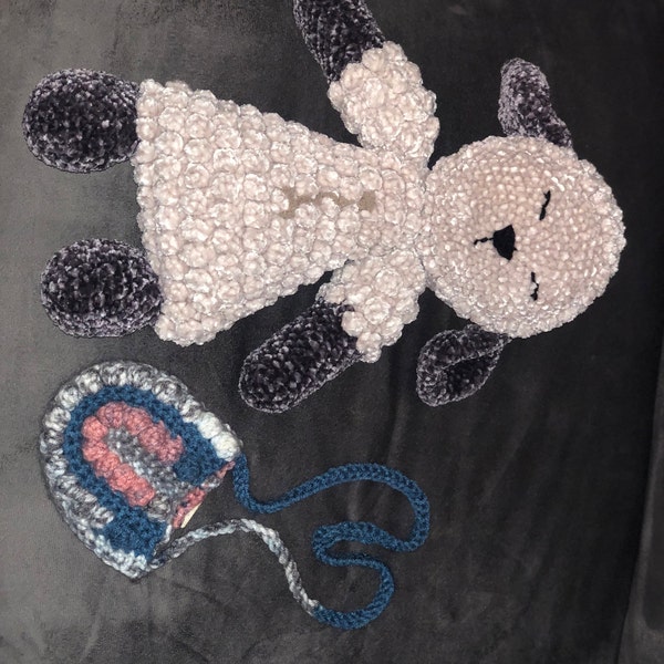 Crochet Lamb PDF Instant Downloadable Pattern Sleepy - Etsy