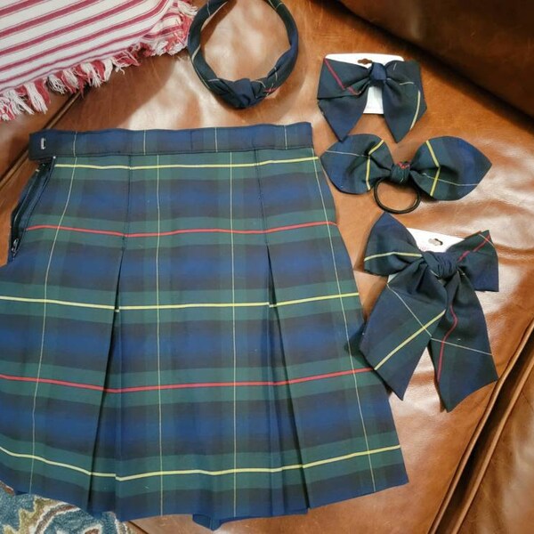 Girl's Navy Neck Tie - Girl's School Uniform Neck Tie, Girls School ...