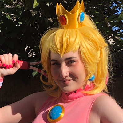 Princess Peach Cosplay Set - Etsy