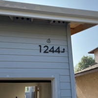 6 Inch Modern House Numbers Letters - Etsy