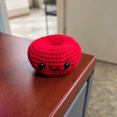 Red Blood Cell Amigurumi Crochet Pattern - Etsy