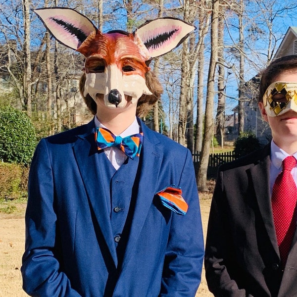 Bengal Tiger Mask, Unique Mask, Animal Mask, Paper Mache, Wearable - Etsy