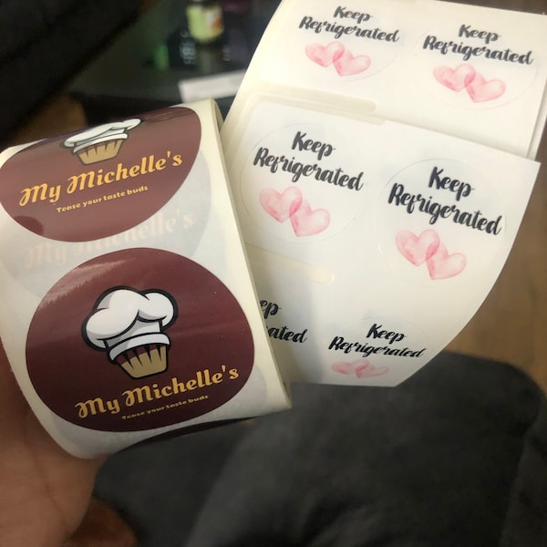 Keep Refrigerated Stickers, Keep Refrigerated Labels, Cooking Labels ...