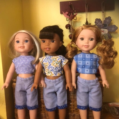 Doll Clothes Sewing Pattern for 14-15 Doll Clothes Picnic Play Bundle ...