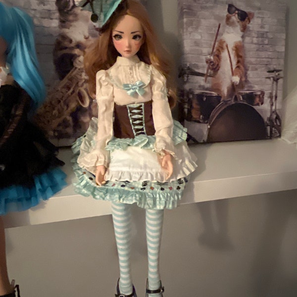 Codenoir Little Bunny Alice BJD Clothes for Msd / Mdd / Angel Philia / 1/4 BJD - Etsy