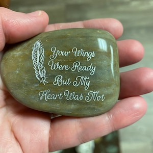 Engraved Rock You Rock Inspirational Stone | Etsy