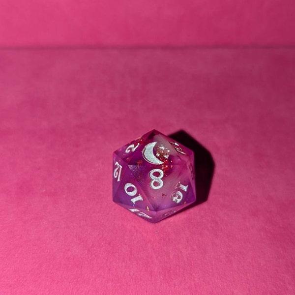 Strawberry Lemonade || Resin Dice Set || 6 Piece Set || D6 || Rpgdice ...