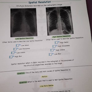 Radiology X-ray Technologist Formulas for Physics, Image Production - Etsy
