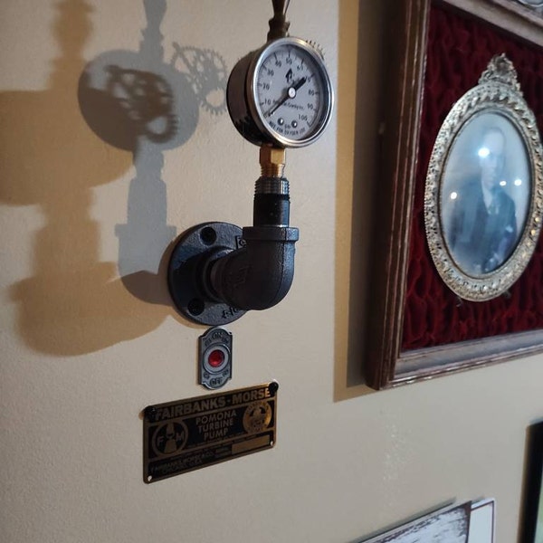 Switch Knob Proton Dimmer Switch Knob Steampunk Industrial Style Wheel ...