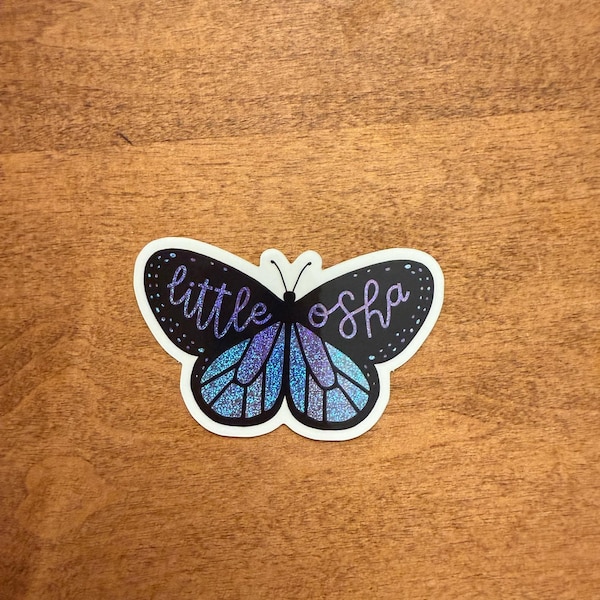 Little Osha Butterfly Sticker, Quicksilver Callie Hart Sticker, Saeris ...