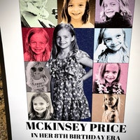 Custom Eras Poster | Era Poster Your Photos | Teenage Era Party ...