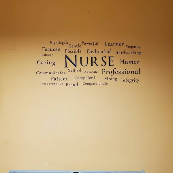 Nurse Decal - Nurse Family Decal Gift - Nurse Appreciation - Nurse ...