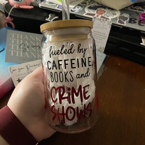 True Crime Coffee Cup, Iced Coffee Cup, True Crime Gift, Crime Show Cup ...