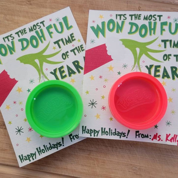 Play Doh Thanksgiving Turkey Card Tags | Printable PDF - Etsy