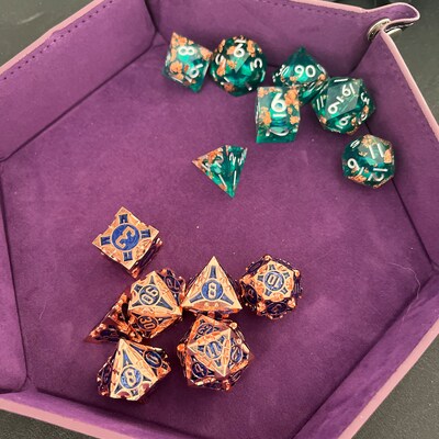 Koi Fish Dnd Dice Set Liquid Core for Role Playing Games , Dungeons and ...