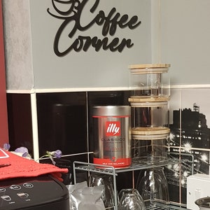 Coffee Corner Wooden Sign Wall Decor Door Sign First - Etsy UK