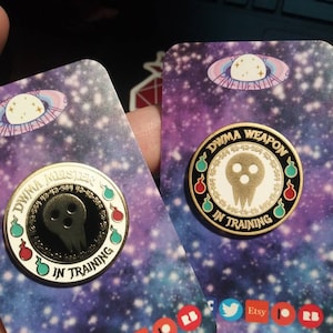 DWMA Weapon and Meister in Training Enamel Pins Soul Eater - Etsy