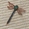 Wire Wrap, Weaving Tutorial, Pattern by Wirearttutorials: Dragonfly Animal Pendant, DIY Jewelry ...