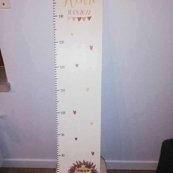Personalized Measuring Stick 65 -150 Cm Made of Aluminum/wood for ...