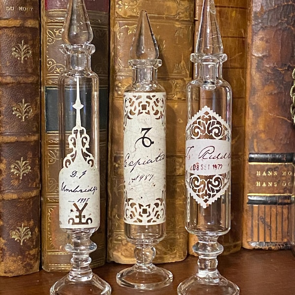 Glass Vial - NEW Versions Glass Memory Vial LTD Run - Etsy