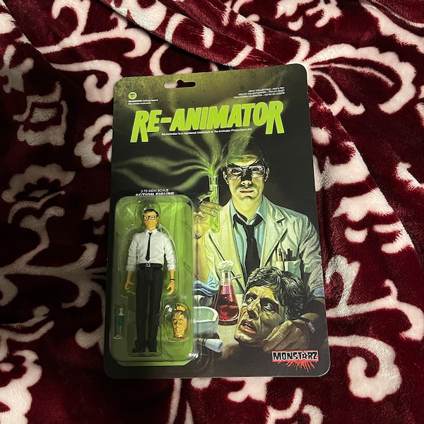 Re-animator Herbert West 3.75" Scale Retro Action Figure - Etsy
