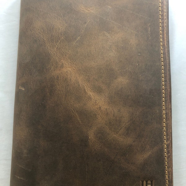 Genuine Compass Leather Journal Handmade Custom Fire Branded Refillable ...