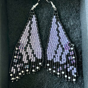 Beading Graph Paper, Brick Stitch Earring Graph Paper, 10 Blank Fringe ...